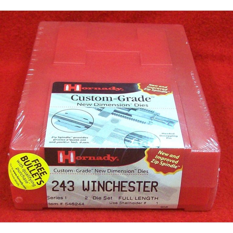 Die Hornady Cal 243 Winchester Tirito Die Hornady Cal 243 Winchester Tirito