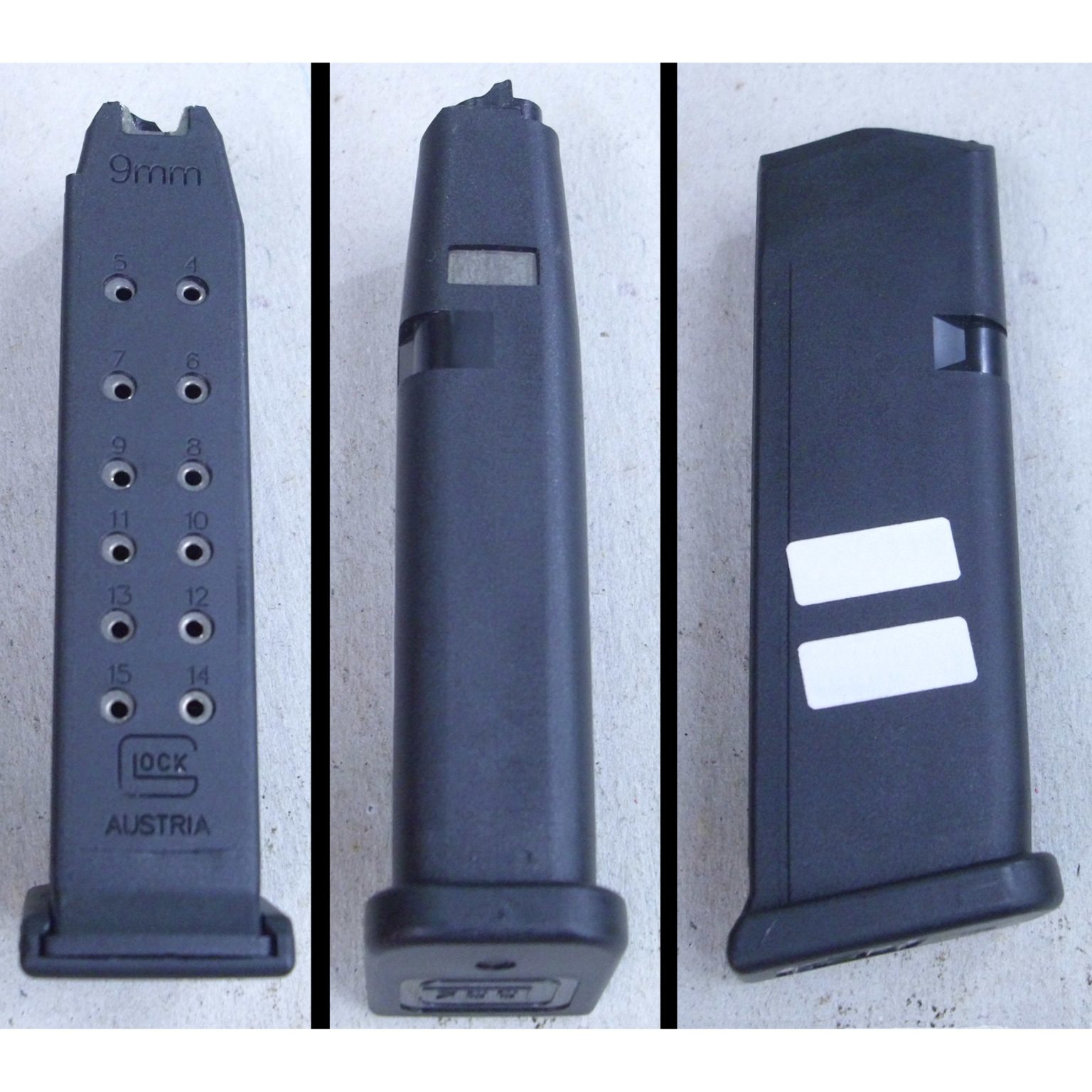 Cargador Para Glock 9 mm - Gen 1/2/3/4 - 31 + 2 Tiros - Tirito