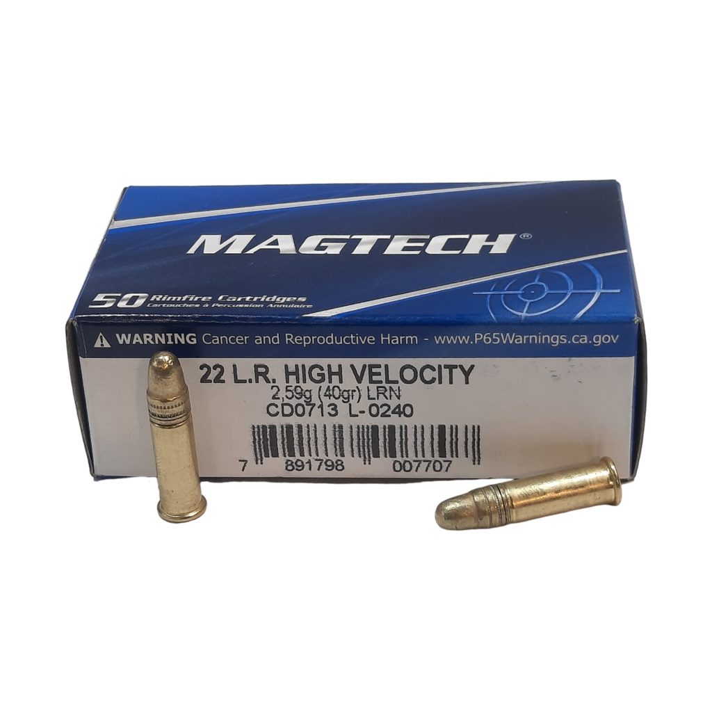 Magtech .22 LR - 40g LRN Alta Velocidad - (22A) - Tirito