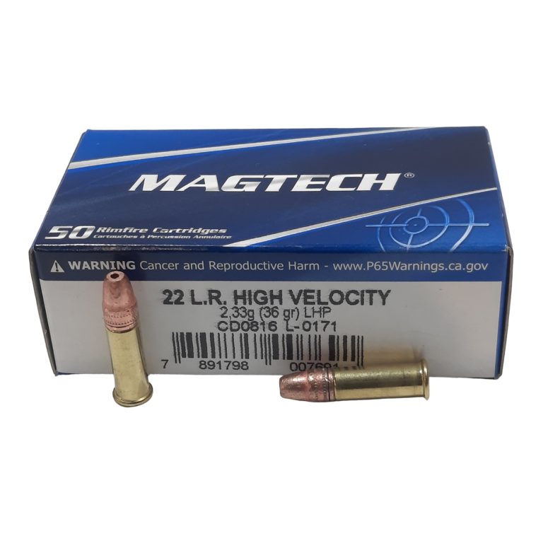 Magtech .22 LR - 36g LHP Alta Velocidad - (22C) - Tirito