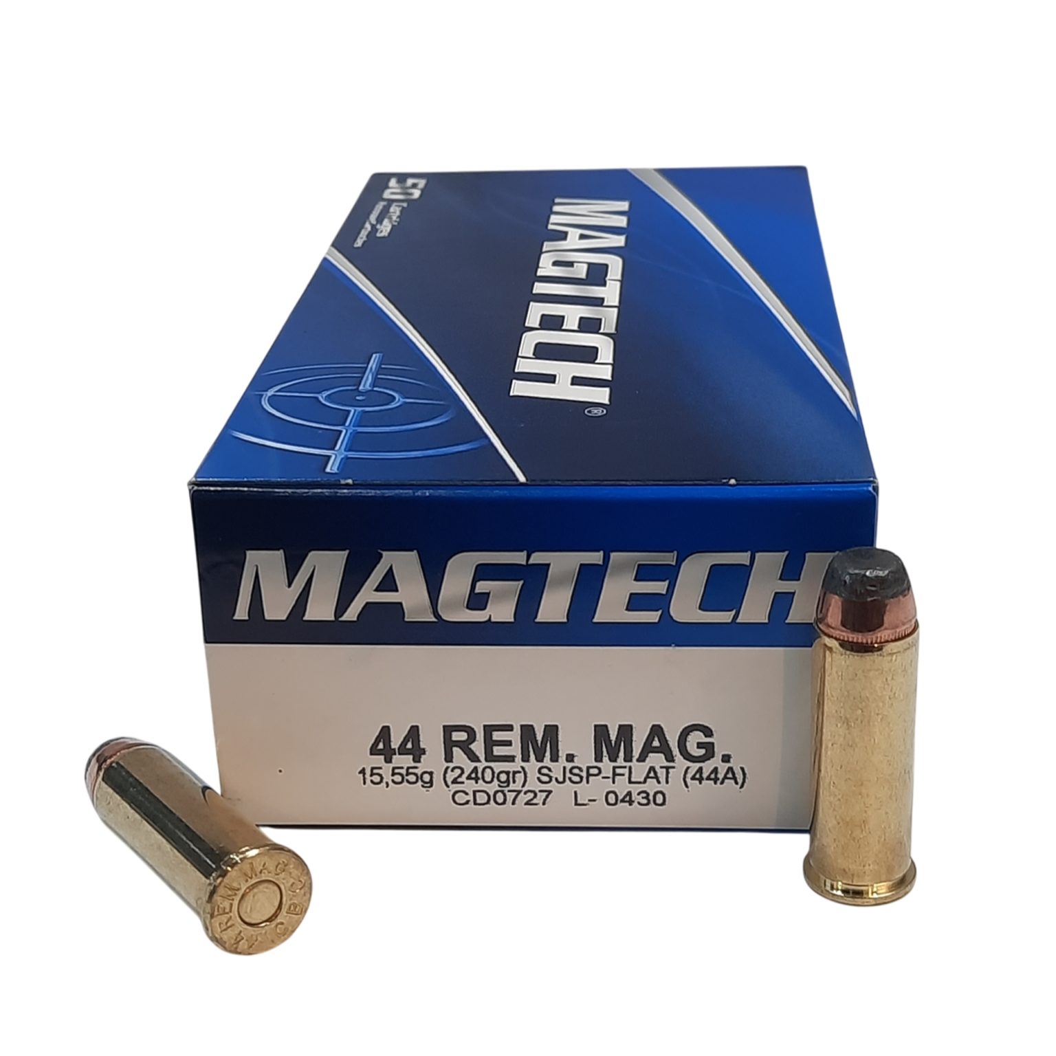 Magtech .44 Remington Magnum - 240g SJSP - (44A) - Tirito